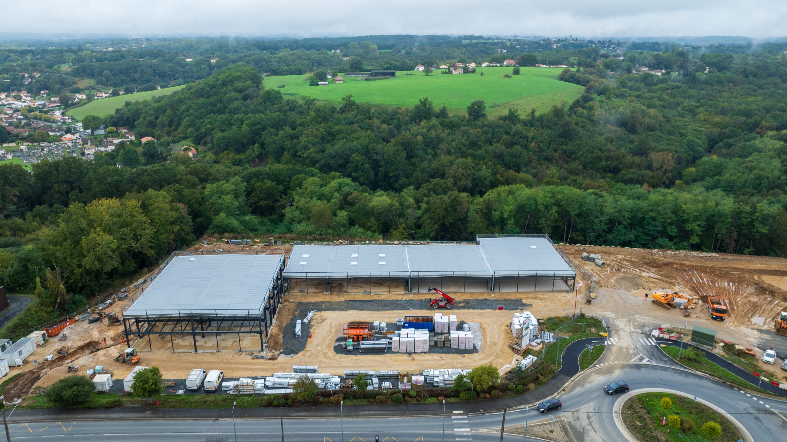 AGEMA Construction : Suivi de chantier "Les Romains" - Agema